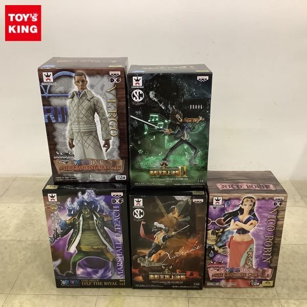 【未使用に近い】1円〜 未開封 ONE PIECE DXF THE GRANDLINE LADY vol.2 ニコ・ロビン 造形王頂上決戦2 vol.6 ブルック 他の落札情報詳細 ...