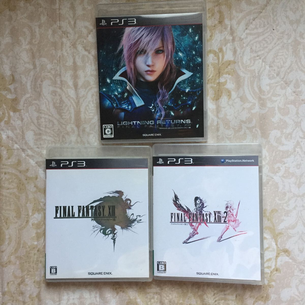 【やや傷や汚れあり】【翌日発送】【PS3】【FF13/FF XIII】「ファイナルファンタジー13/XIII」,「XIII-2」,「ライトニング リターンズ」シリーズ3本セットの落札情報詳細 ...