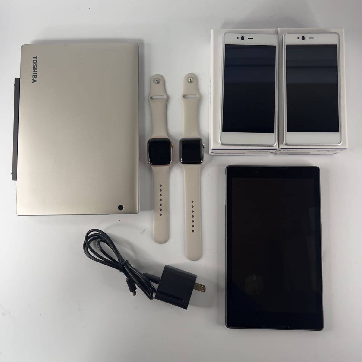 【傷や汚れあり】まとめ売り 1円〜 Apple Watch HERMES SERIES2 SE タブレット スマホ ノートパソコン TONE m17 Dynabook 動作未確認 現状品 返品 ...