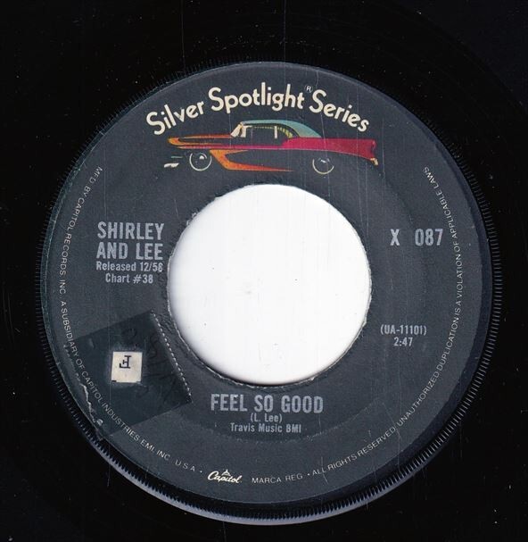【やや傷や汚れあり】Shirley And Lee - Let The Good Times Roll / Feels So Good (A) OL-CY460の落札情報詳細 - Yahoo ...