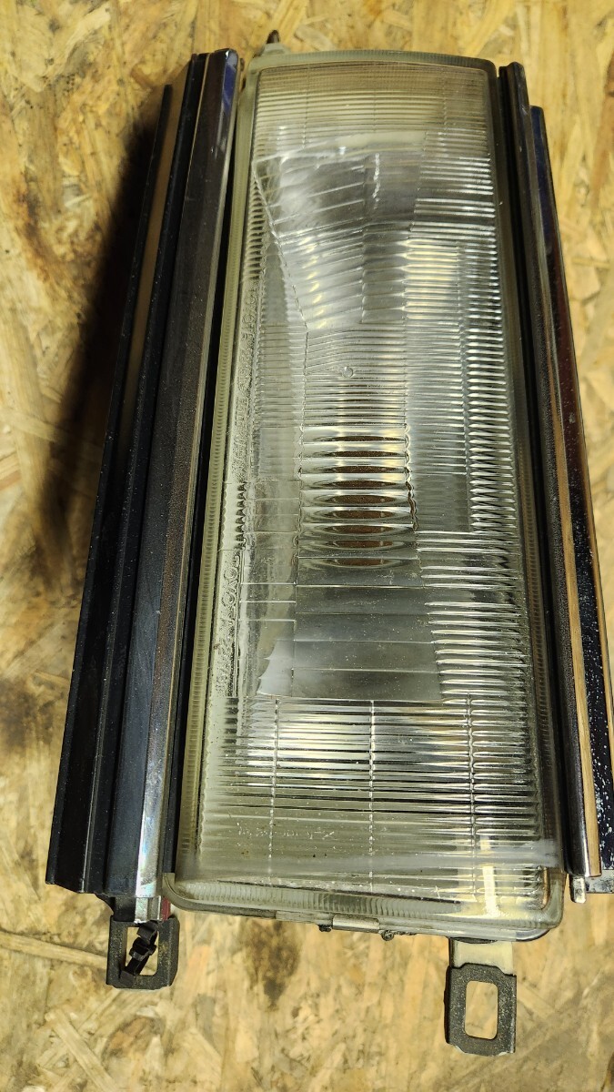 【やや傷や汚れあり】GX70 マークIIワゴン マークIIバン 右ヘッドライト コイト 22-176 / 22-161 トヨタ純正 旧車 高速有鉛 GX71 クレスタの落札情報詳細 ...