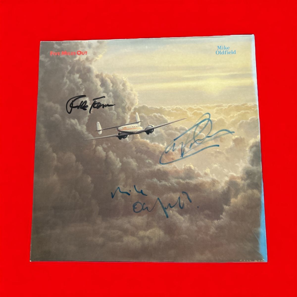 【やや傷や汚れあり】Mike Oldfield マイク・オールドフィールド Rick Fenn リック・フェン Carl Palmer カール ...