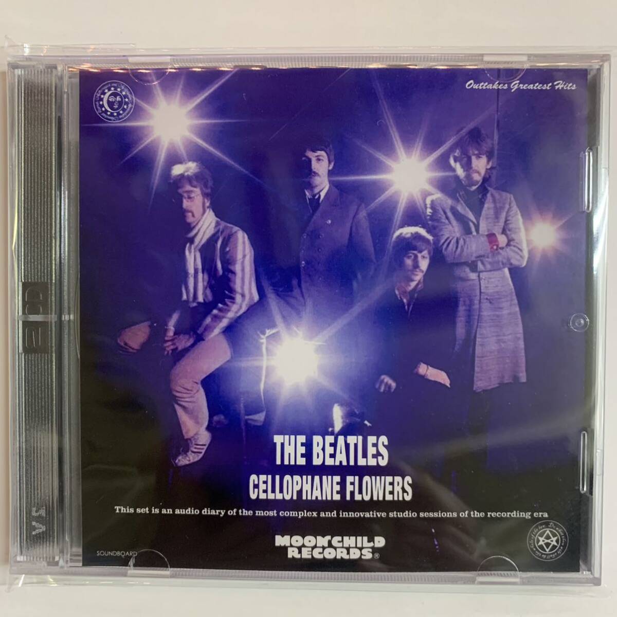 【未使用】THE BEATLES / CELLOPHANE FLOWERS (2CD) Monnchild Records 全51曲収録の裏 ...
