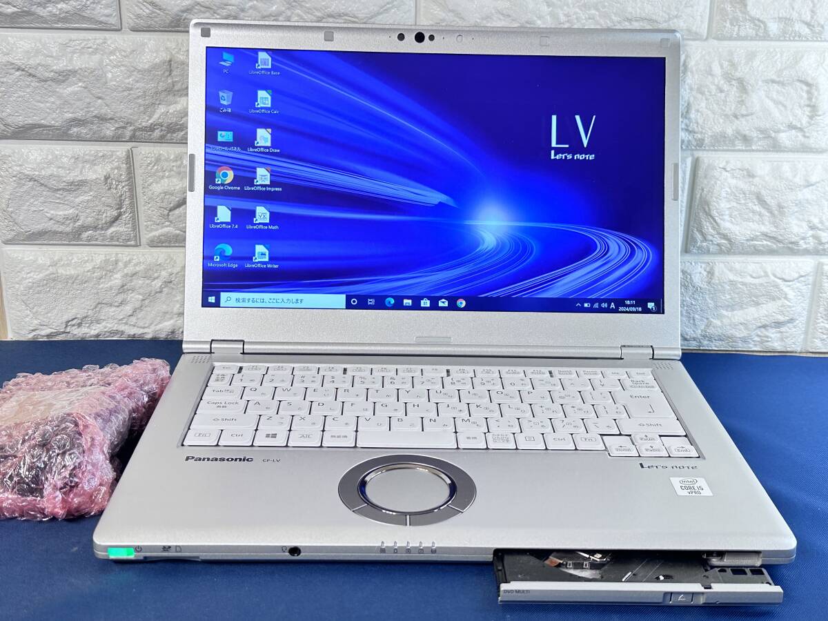 【目立った傷や汚れなし】パナソニック Let's note SR3 CF-SR3SLAKS Core i5 1245U DDR4 16GB WUXGA+液晶 ワケアリ ジャンク品の落札情報詳細 ...