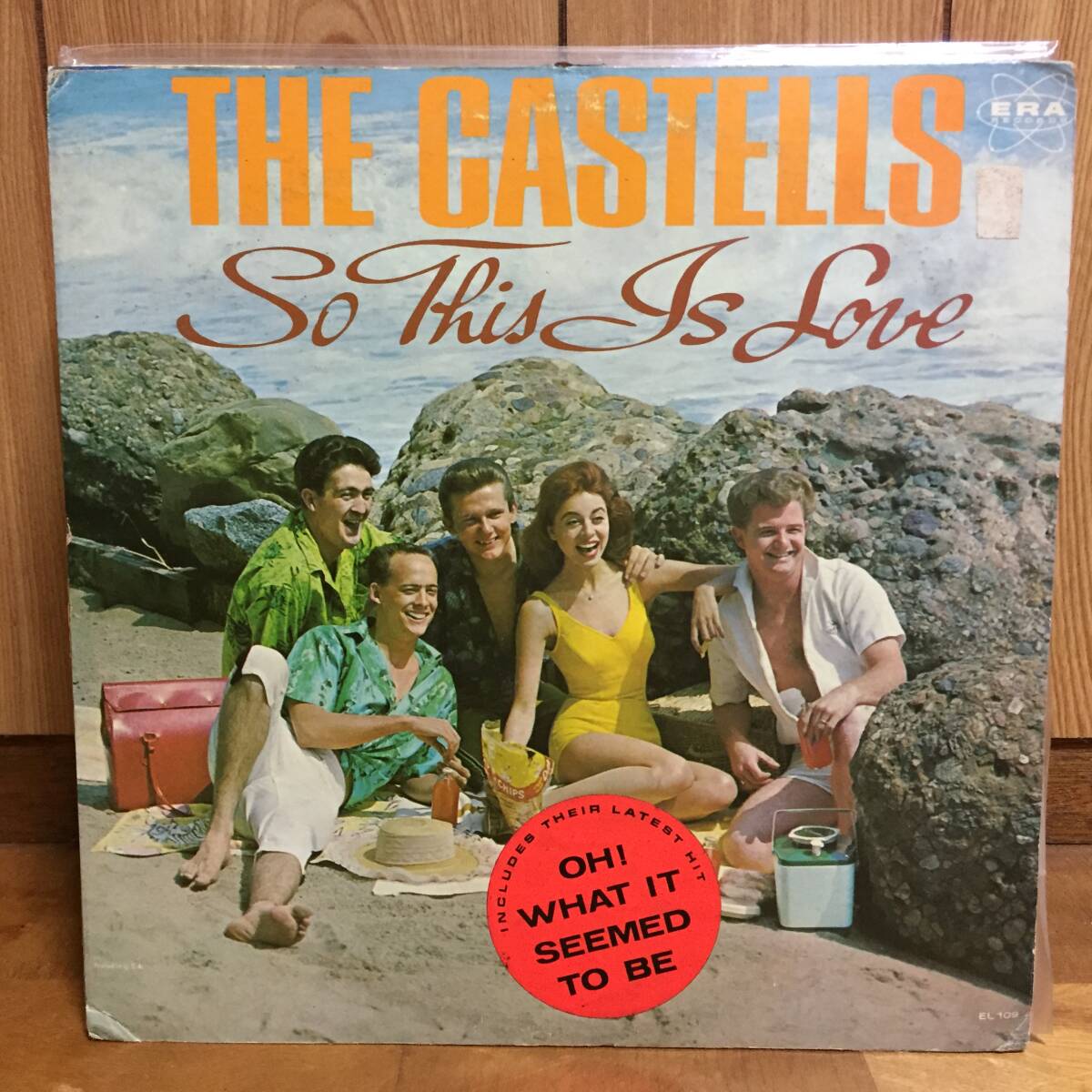 ★7ep「キャッスルズ CASTELLS SO THIS IS LOVE c/w ON THE STREET OF TEARS」1962年 ...