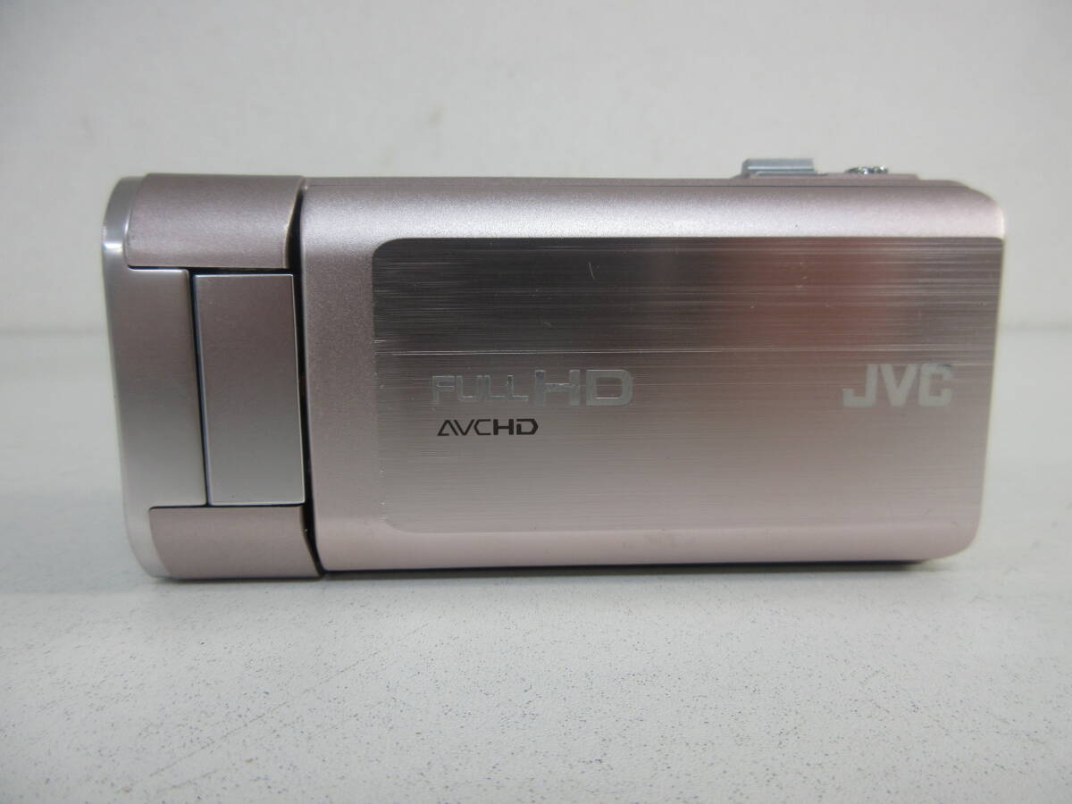 【傷や汚れあり】中古 ビデオカメラ JVC Victor Everio エブリオ GZ-V570-N f=3.33‐33.3㎜ 1:1.2 箱 ...