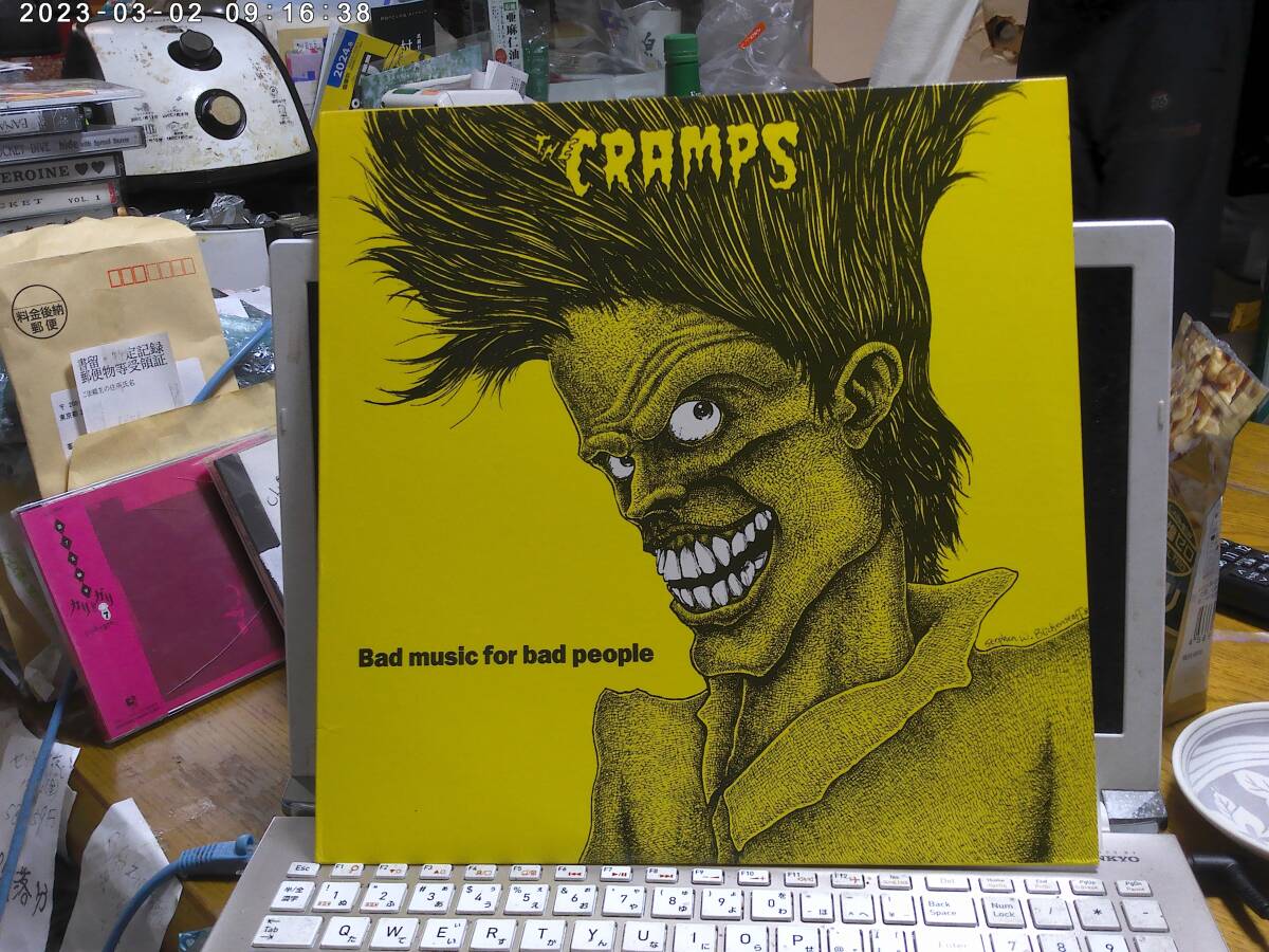 【目立った傷や汚れなし】CRAMPS クランプス / BAD MUSIC FOR BAD PEOPLE U.S.LP Psychobilly ...