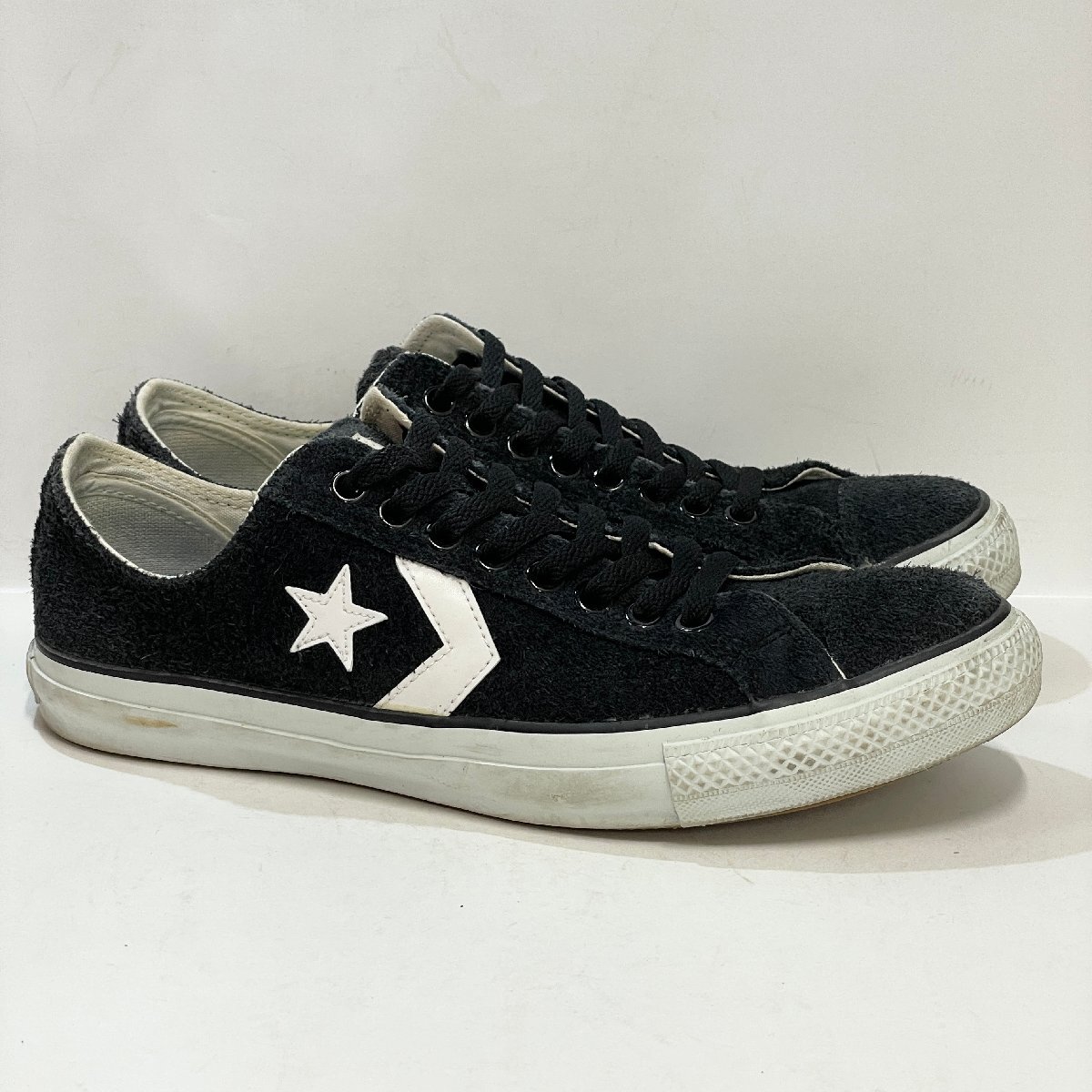 【傷や汚れあり】28cm CONVERSE XL CHEVRONSTAR SK REACT SUEDE OX 1CK145 コンバース XL ...