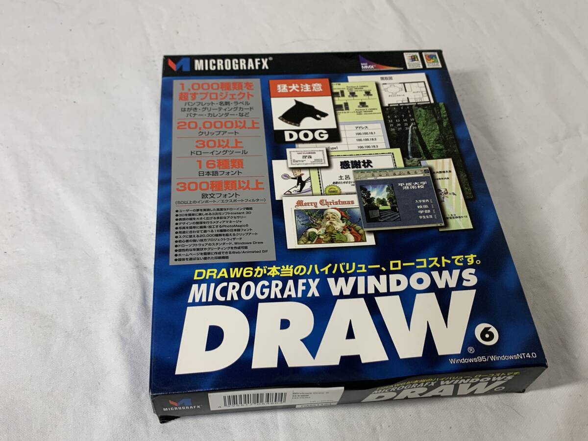 【やや傷や汚れあり】★MICROGRAFX WINDOWS DRAW6の落札情報詳細 - Yahoo!オークション落札価格検索 オークフリー
