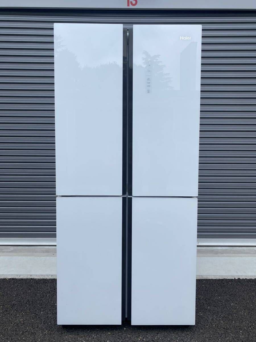【やや傷や汚れあり】ハイアール 冷蔵庫 4ドア 468L フレンチドア 観音開き JR-NF468B 2021年製の落札情報詳細 ...