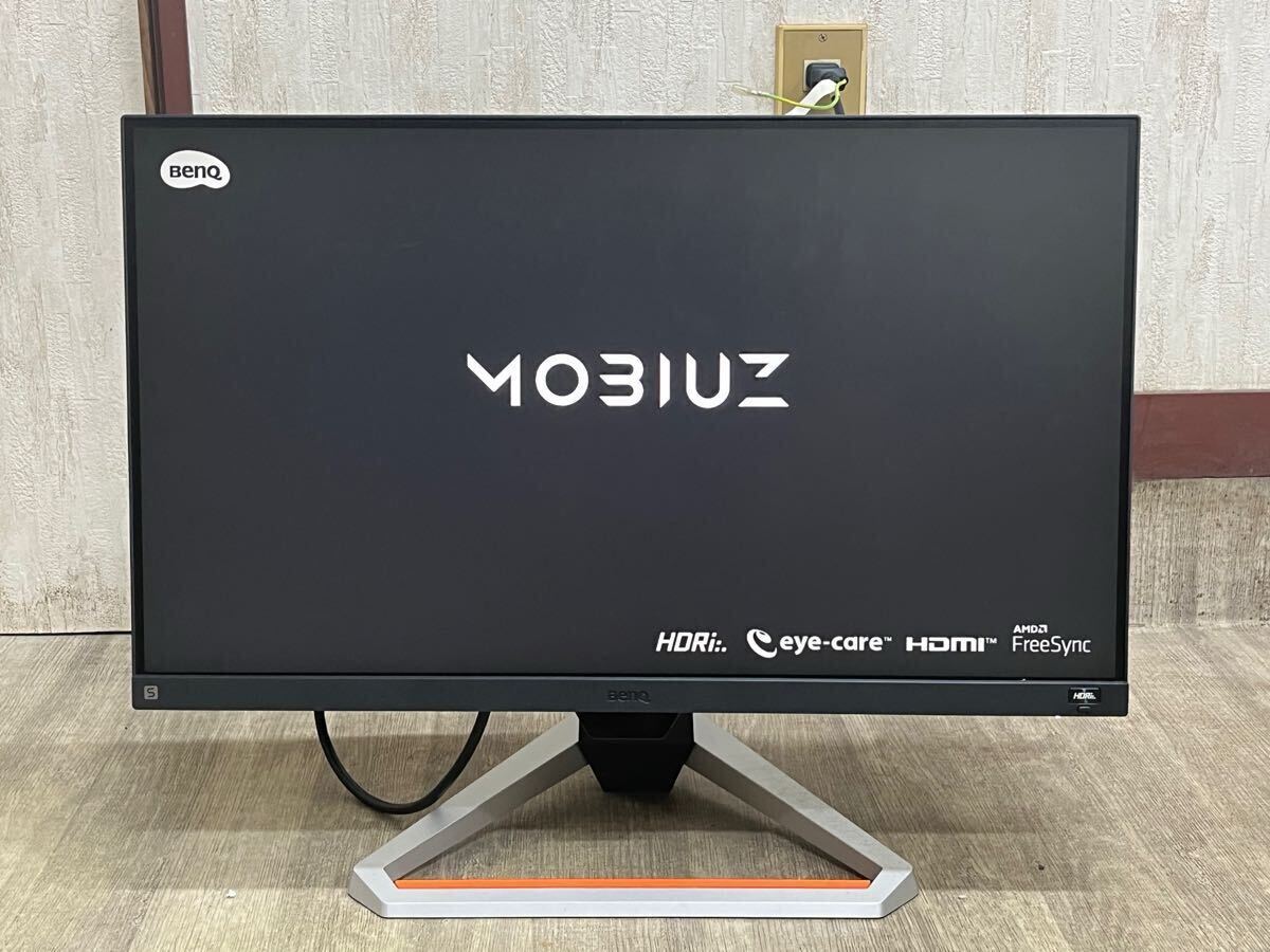 【目立った傷や汚れなし】【美品・通電OK】BenQ MOBIUZ EX2510-T EX2510S 2023年製 ゲーミング モニター 24. ...