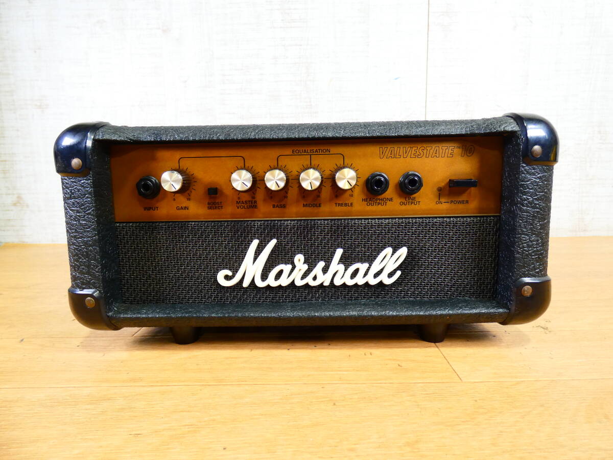 【傷や汚れあり】【USED!Marshall ヘッドアンプ VALVESTATE MODEL:800★マーシャル/本体のみ/電源コード欠品 ※現状品＠100（10）】の落札情報詳細 ...