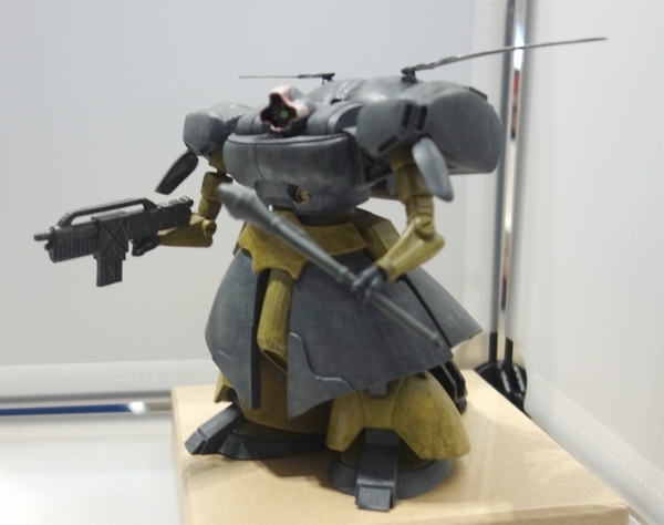 【目立った傷や汚れなし】機動戰士ガンダム ジオンの再興 近藤版 1/144 ドワッジ MS-09G ガレキ ガレージキット キャストキット ...