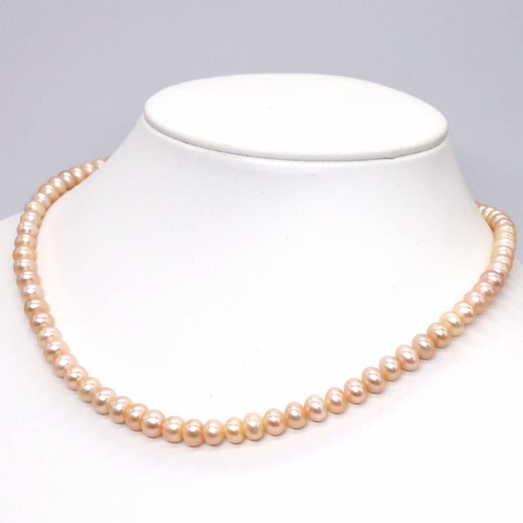 【目立った傷や汚れなし】＊本真珠ネックレス＊o 約22.6g 約42.0cm pearl necklace jewelry ジュエリー CE0 ...