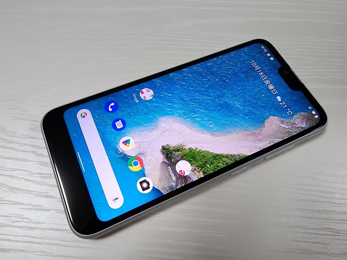 【やや傷や汚れあり】 ★【46260WM】 完動品 Y!mobile S6-KC 京セラ Android One S6 ホワイト 1円 ! 1スタ !の落札情報詳細 - Yahoo ...