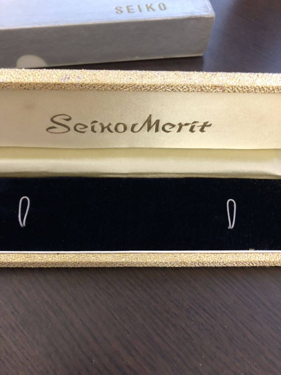 【やや傷や汚れあり】貴重！1950〜60年代 Seiko Merit セイコー メリット 純正箱の落札情報詳細 - Yahoo!オークション落札価格検索 オークフリー