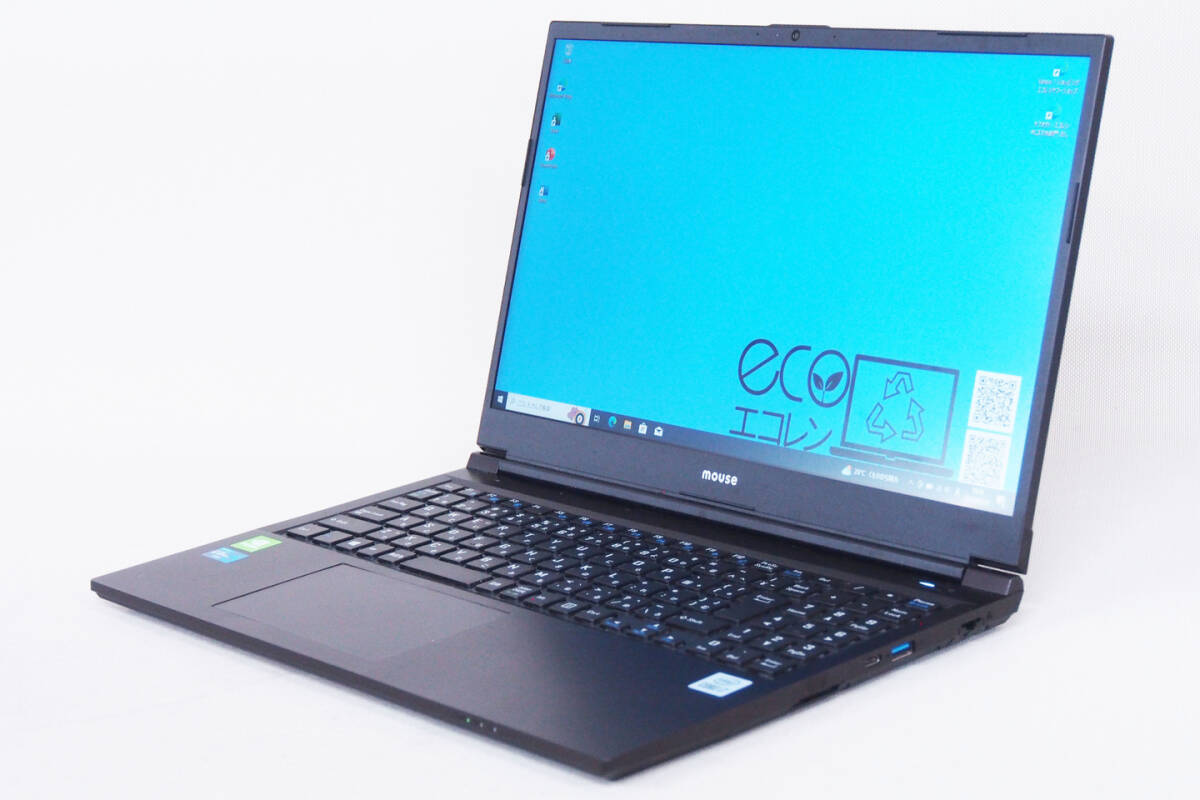 【やや傷や汚れあり】【1円～】高性能CPU搭載 GeForce MX 350モデル 大画面 軽量スリム筐体 SSD1TB mouse K5 ...