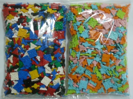 【目立った傷や汚れなし】LaQ（ラキュー） 部品（パーツ） ノーマルカラー500g＆パステルカラー500g 1kgセットD ブロック玩具の落札情報詳細 - Yahoo!オークション落札価格検索 ...