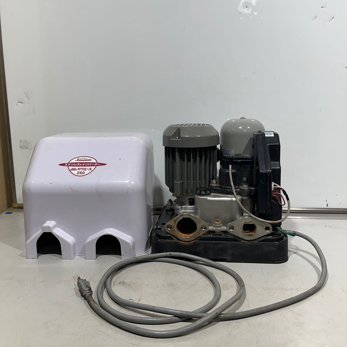 【全体的に状態が悪い】GB-5112 NF2-250S 100V 50/60Hz 川本製作所 ソフトカワエース 浅井戸ポンプ 部品取り 通電不可 ジャンクの落札情報詳細 - Yahoo ...