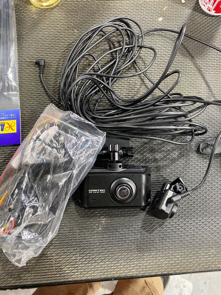 【目立った傷や汚れなし】COMTEC コムテック ドライブレコーダー「HDR-352GH」 高性能200万画素 駐車監視対応モデル Full ...