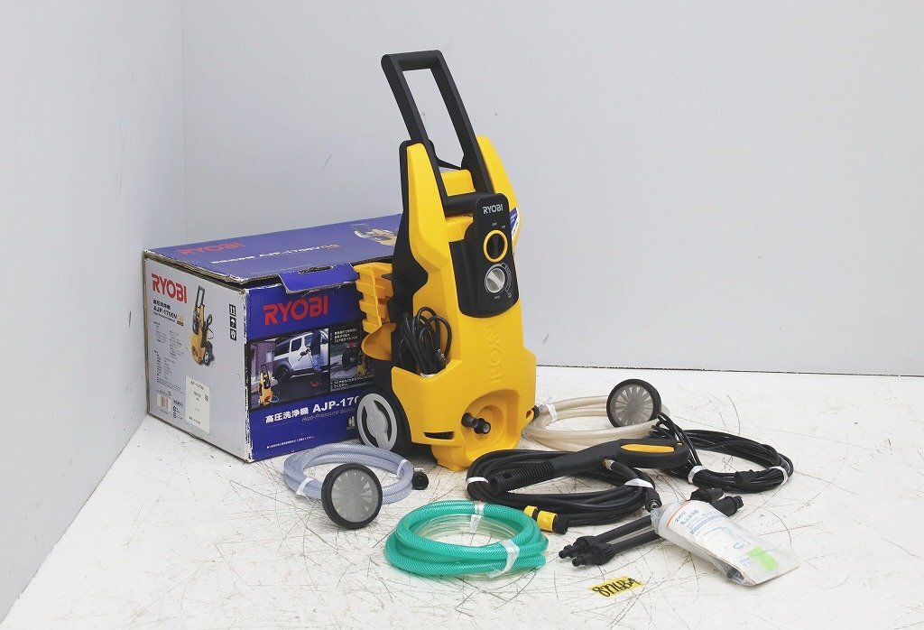 【傷や汚れあり】8226B24 RYOBI リョービ 高圧洗浄機 AJP-1700VGQ 清掃作業の落札情報詳細 - Yahoo!オークション落札価格検索 オークフリー
