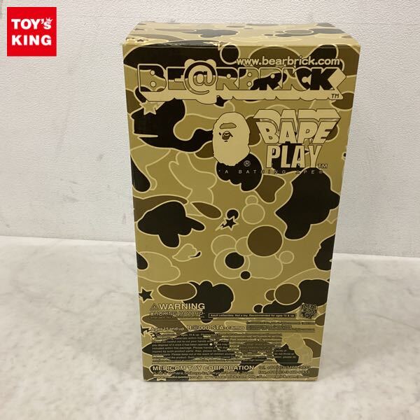 【傷や汚れあり】1円〜 メディコム・トイ BE@RBRICK ベアブリック 400% BAPE PLAY A BATHING APEの落札情報詳細 - Yahoo!オークション落札価格検索 ...