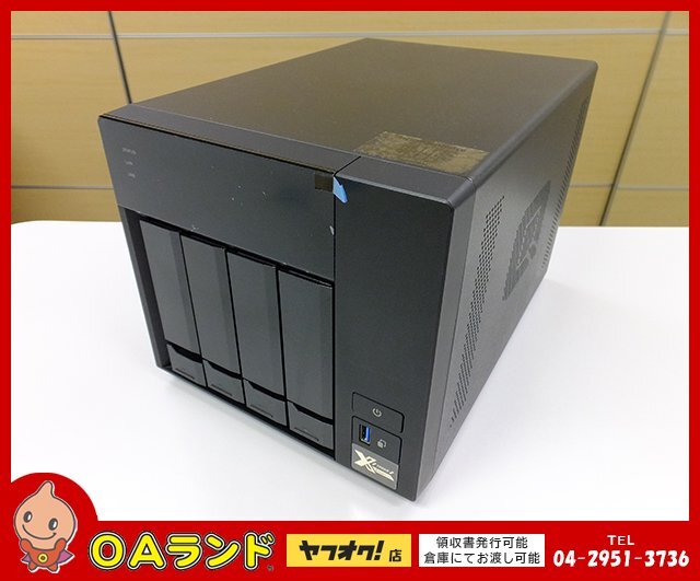 【やや傷や汚れあり】【QNAP】キューナップ / 最新ファームウェアUP済 / TS-473 / HDDなし / CPU：AMD Embedded Rシリーズ RX-421ND (2.1GHz ...