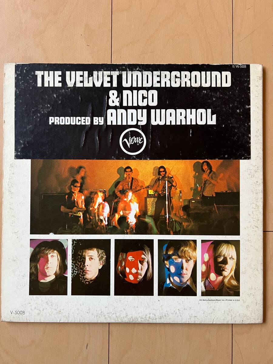 【目立った傷や汚れなし】必殺の米原盤 US Original The Velvet Underground & Nico ”Lawsuit” East Coast Torso ② 1967年 ...