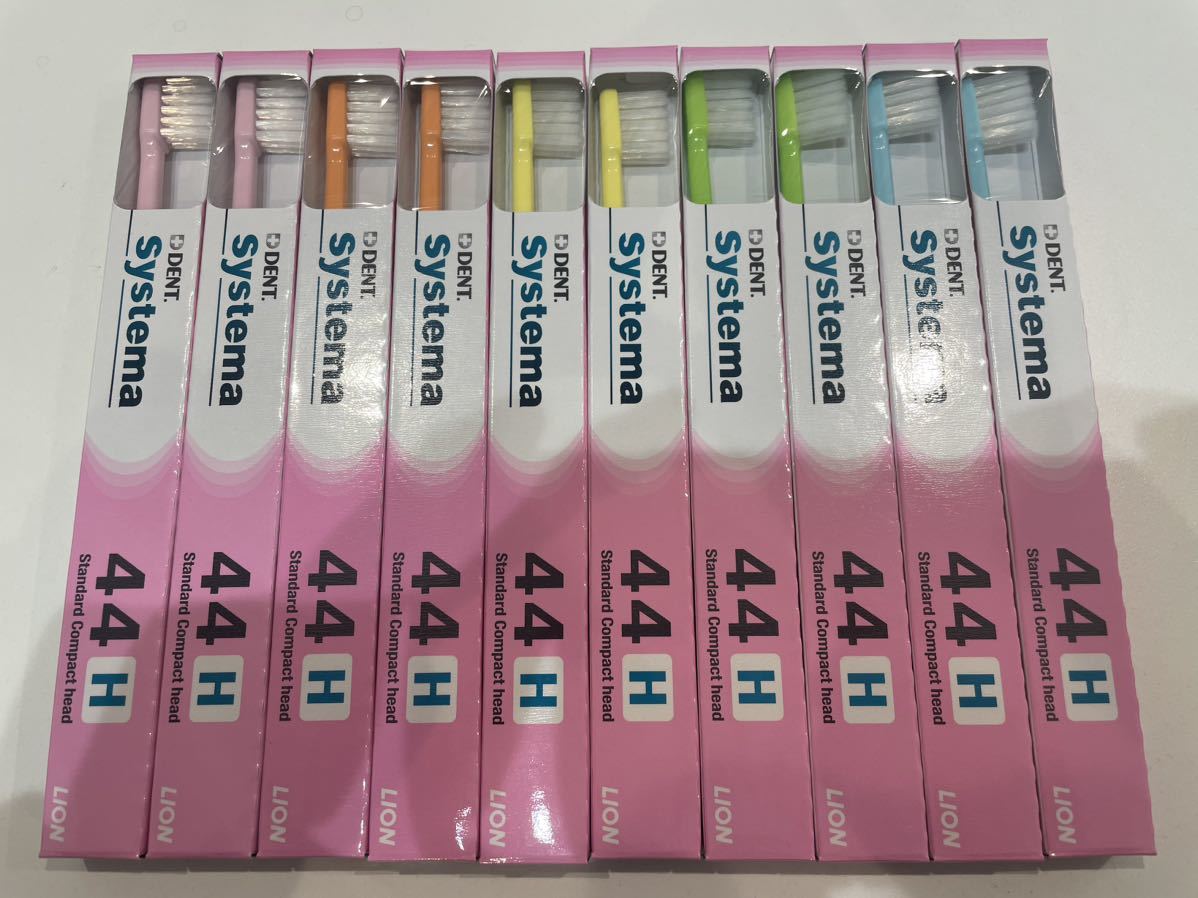 【未使用】LION Dent.EX Systema 44H 10本セット 歯ブラシ システマの落札情報詳細 - Yahoo!オークション落札価格検索 オークフリー