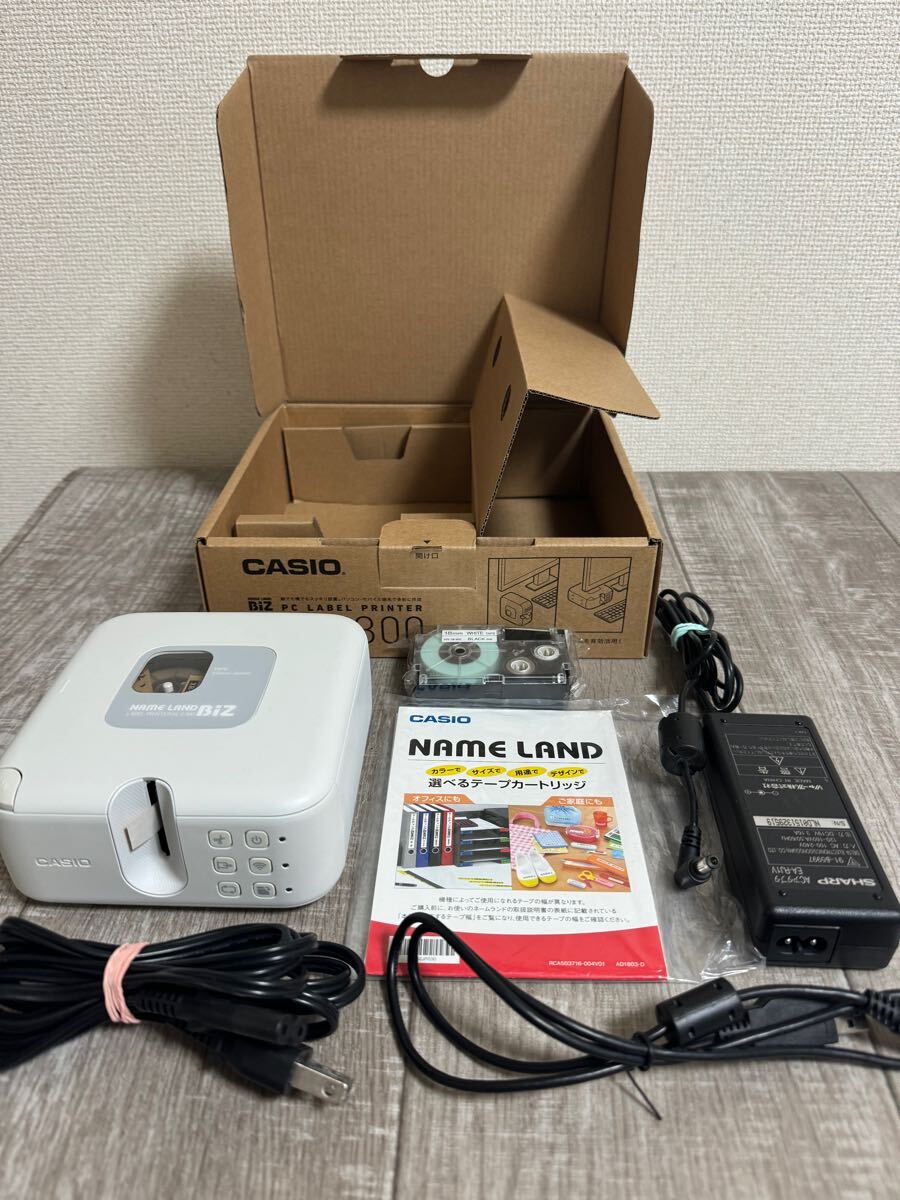 【やや傷や汚れあり】Y0037 CASIO テプラ KL-H75 ネームランド ラベルプリンター カシオ NAMELAND 通電.動作確認済み ...