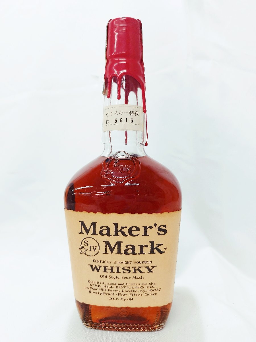 【傷や汚れあり】【未開栓】メーカーズマーク レッドトップ バーボン ウイスキー特級 / MAKER’S MARK BOURBON WHISKY 760ml 43％【送料別】IA1222の落札 ...