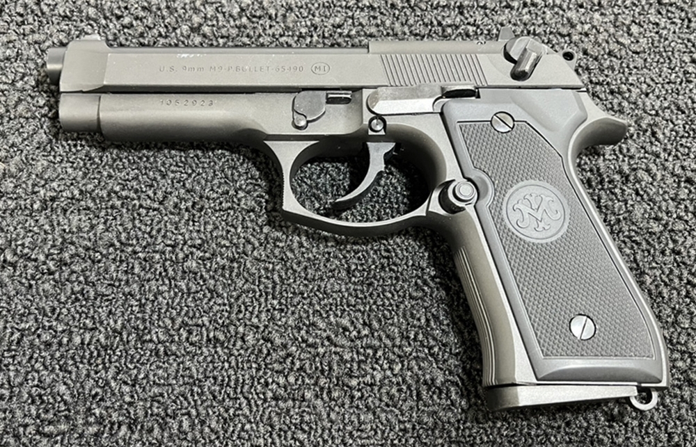 【やや傷や汚れあり】 MARUSHIN マルシン モデルガン M9 Black 米軍正式ハンドガン HW U.S. 9mm M9-P ...