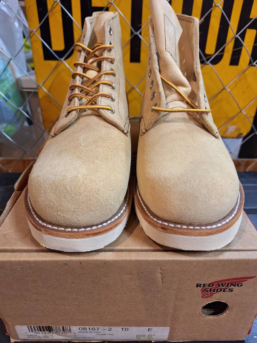【未使用】レア 廃盤 新品未使用箱付き RED WING 8167 10Eの落札情報詳細 - Yahoo!オークション落札価格検索 オークフリー