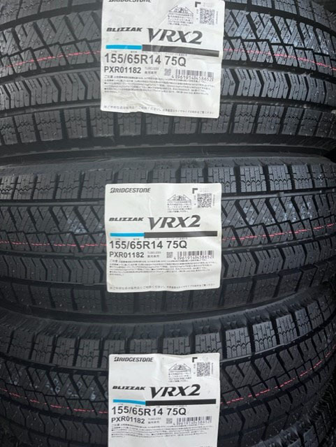 【未使用】【送料込22500円から】24年製★ブリジストン★VRX2★155/65R14★4本セット★の落札情報詳細 - Yahoo!オークション落札価格検索 オークフリー