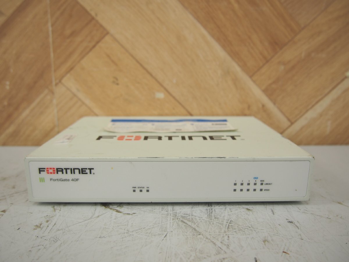 【傷や汚れあり】☆【1H1114-1】 FORTINET フォーティネット ファイアウォール FG-40F 12V FortiGate 40F ジャンクの落札情報詳細 - Yahoo ...