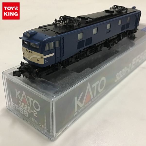 【やや傷や汚れあり】1円〜 動作確認済み KATO Nゲージ 3038 EF58-61お召機、3020-2 EF58上越形ブルー 2両セットの落札情報詳細 - Yahoo!オークション落札価格 ...