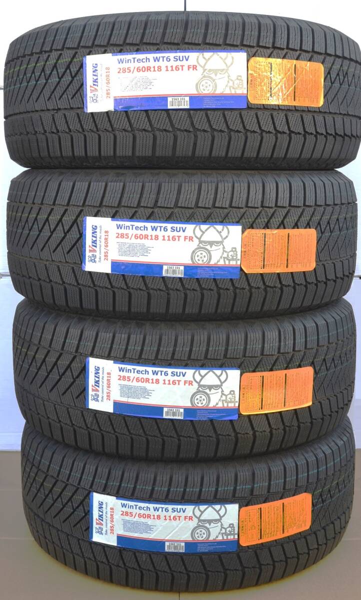 【未使用】4本セット 285/60R18 116T バイキング VIKING WinTech WT6 SUV (コンチネンタル社 ...
