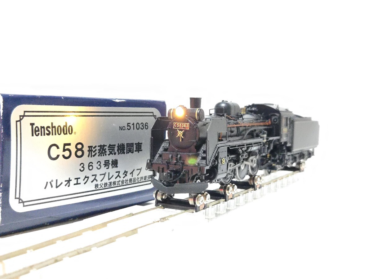 【新品】天賞堂 C58 蒸気機関車 363号機 パレオエクスプレスタイプ HOゲージ【鉄道模型】新品の落札情報詳細 - Yahoo!オークション落札価格検索 オークフリー