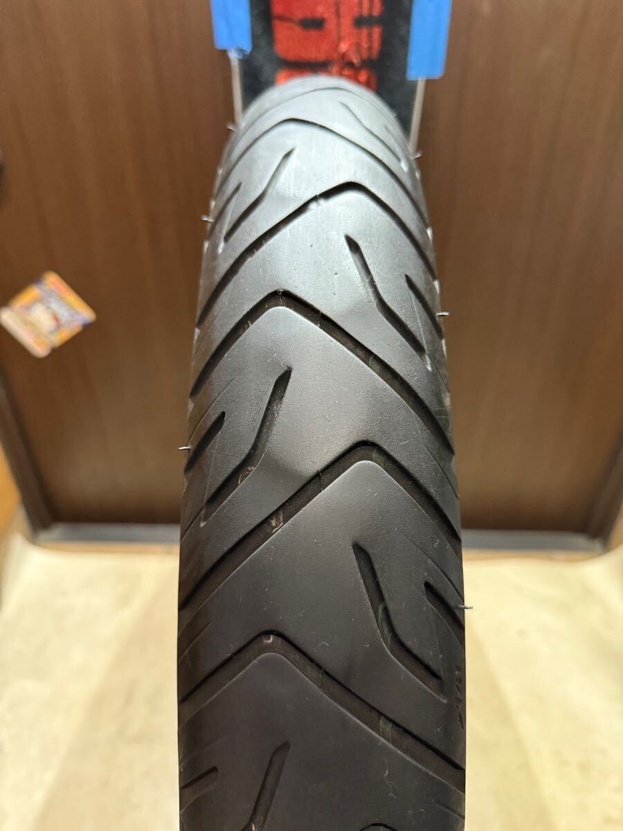 【目立った傷や汚れなし】中古MCタイヤ BRIDGESTONE BATTLAX ADVENTURE A41 90/90-21 ブリヂストン ...