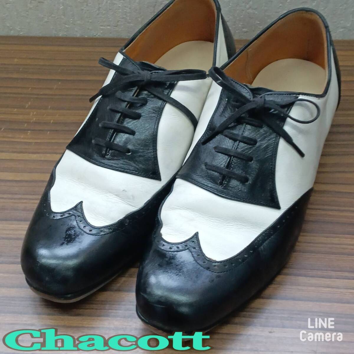 【目立った傷や汚れなし】靴 Chacott タップシューズ ③ 25.5cm 白 & 黒 コンビカラー ダンス シューズ チャコット メンズ 現状品の落札情報詳細 - Yahoo!オークション ...