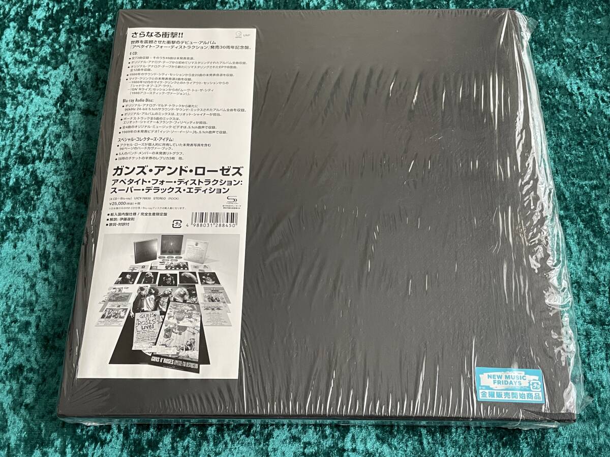 【目立った傷や汚れなし】専用★ガンズ・アンド・ローゼズ★4SHM-CD+Blu-ray★完全生産限定盤★BOX★APPETITE FOR ...
