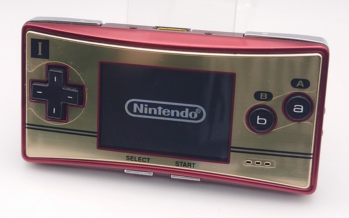 【目立った傷や汚れなし】【B02-426】希少 美品 Nintendo GAME BOY micro OXY-001 任天堂 ゲームボーイ ...