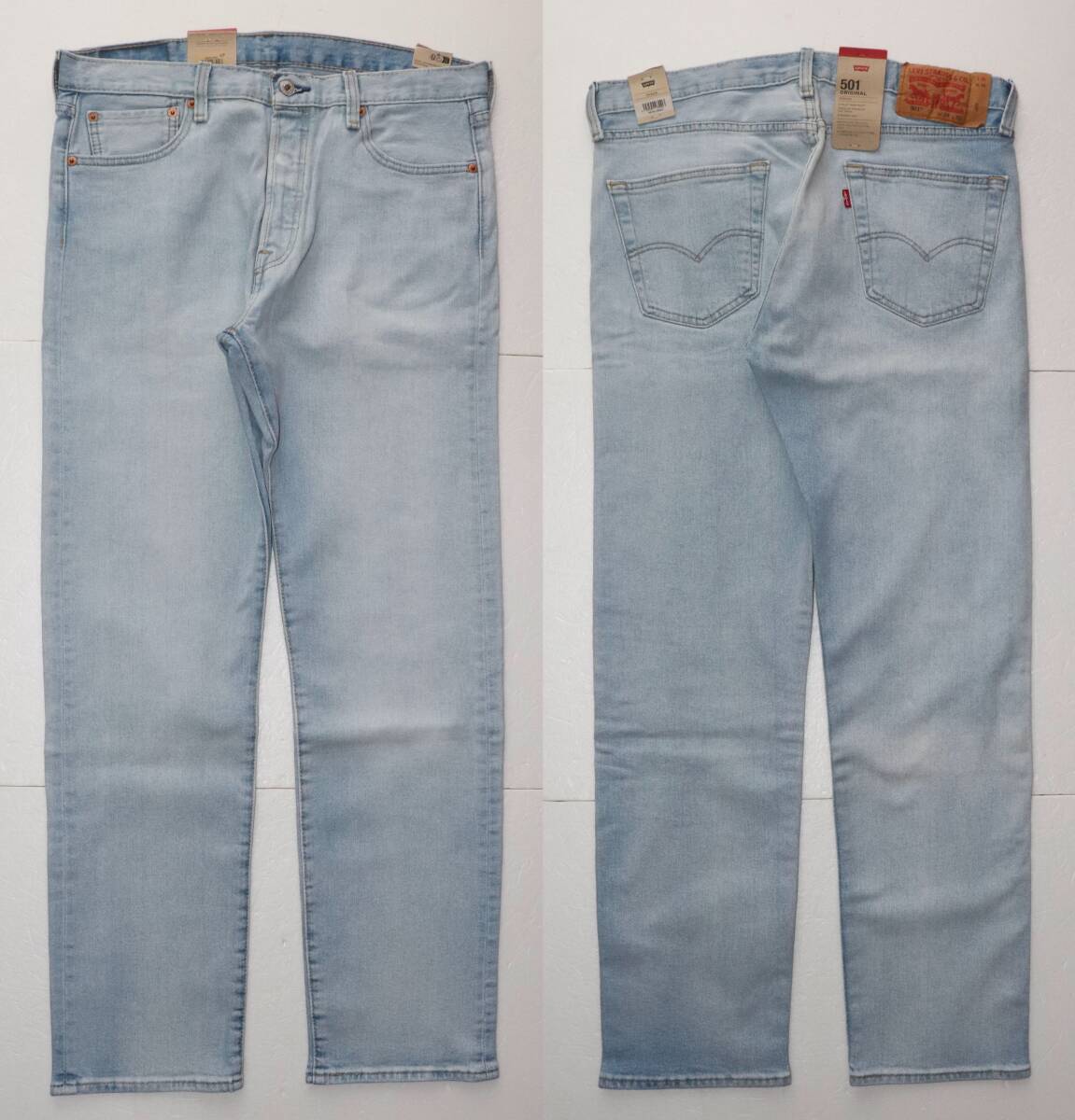 【未使用】新品 リーバイス 00501-3404 W28 L32 501 オリジナルフィット ボタンフライ インディゴ・ライトユーズド ストレッチデニム の落札情報詳細 - Yahoo ...