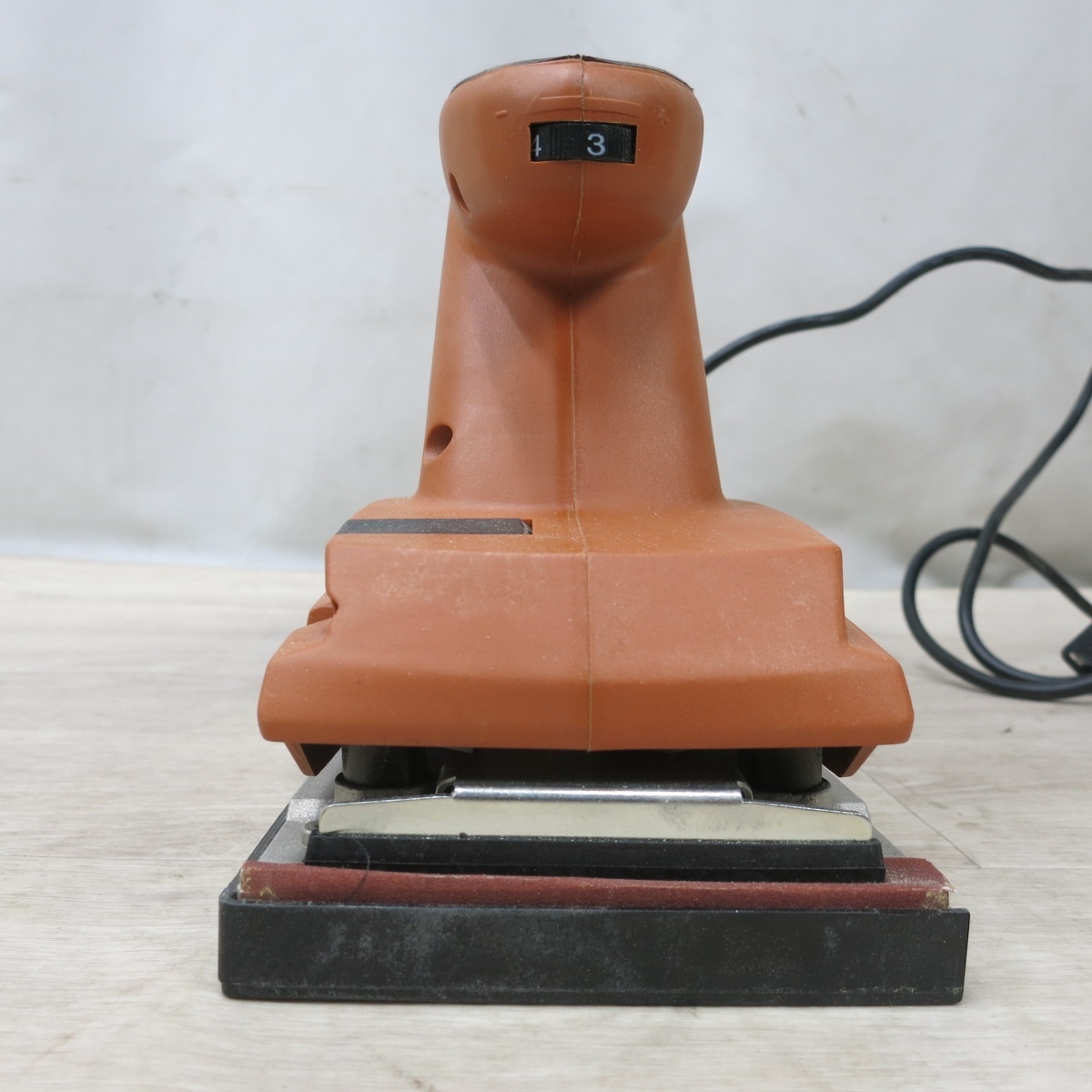 【やや傷や汚れあり】[送料無料] GOOD GEAR 変速 サンダ 100V KDS-280 サンダー 研磨 箱付き 新興製作所 電動 工具 ...