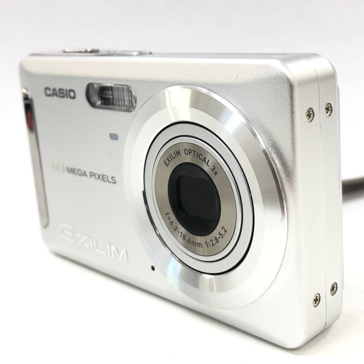 【傷や汚れあり】#12369 CASIO カシオ EXILIM エクシリム EX-Z9 デジタルカメラ f=6.2-18.6mm 1:2.8 ...