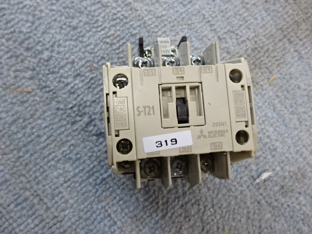 【目立った傷や汚れなし】三菱 電磁開閉器 S-T21 AC200V ST21 電磁接触器 マグネット 開閉器 リレー ソケット 接触器 B1225の落札情報詳細 - Yahoo!オークション ...