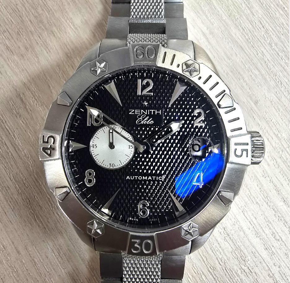 【目立った傷や汚れなし】ゼニス ZENITH デファイ クラシック エリート 03.0516.680 黒文字盤 腕時計の落札情報詳細 - Yahoo!オークション落札価格検索 オークフリー