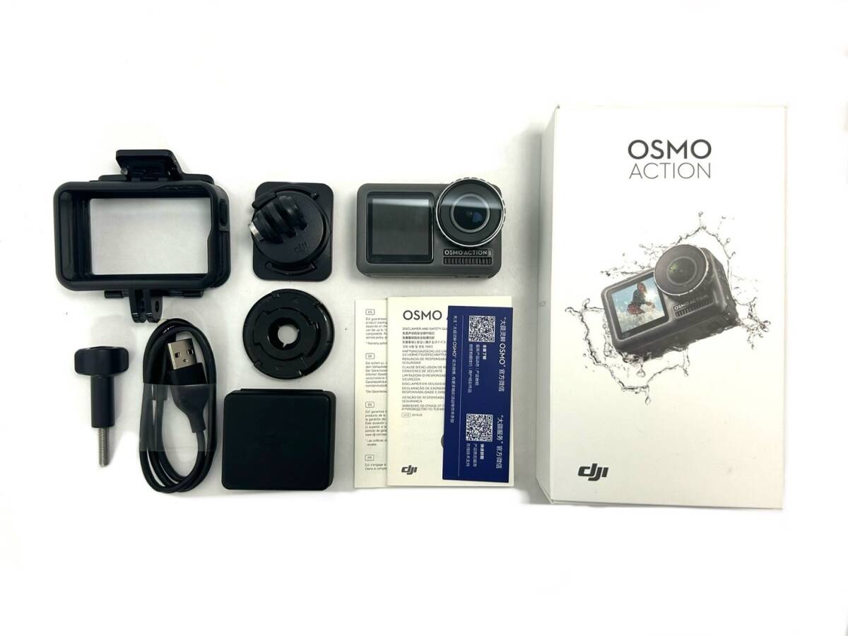 【やや傷や汚れあり】A24-2504【USED-B】DJI AC001 Osmo Action オズモアクション アクション カメラ 本体のみ 防水 4K 通電確認済の落札情報詳細 ...