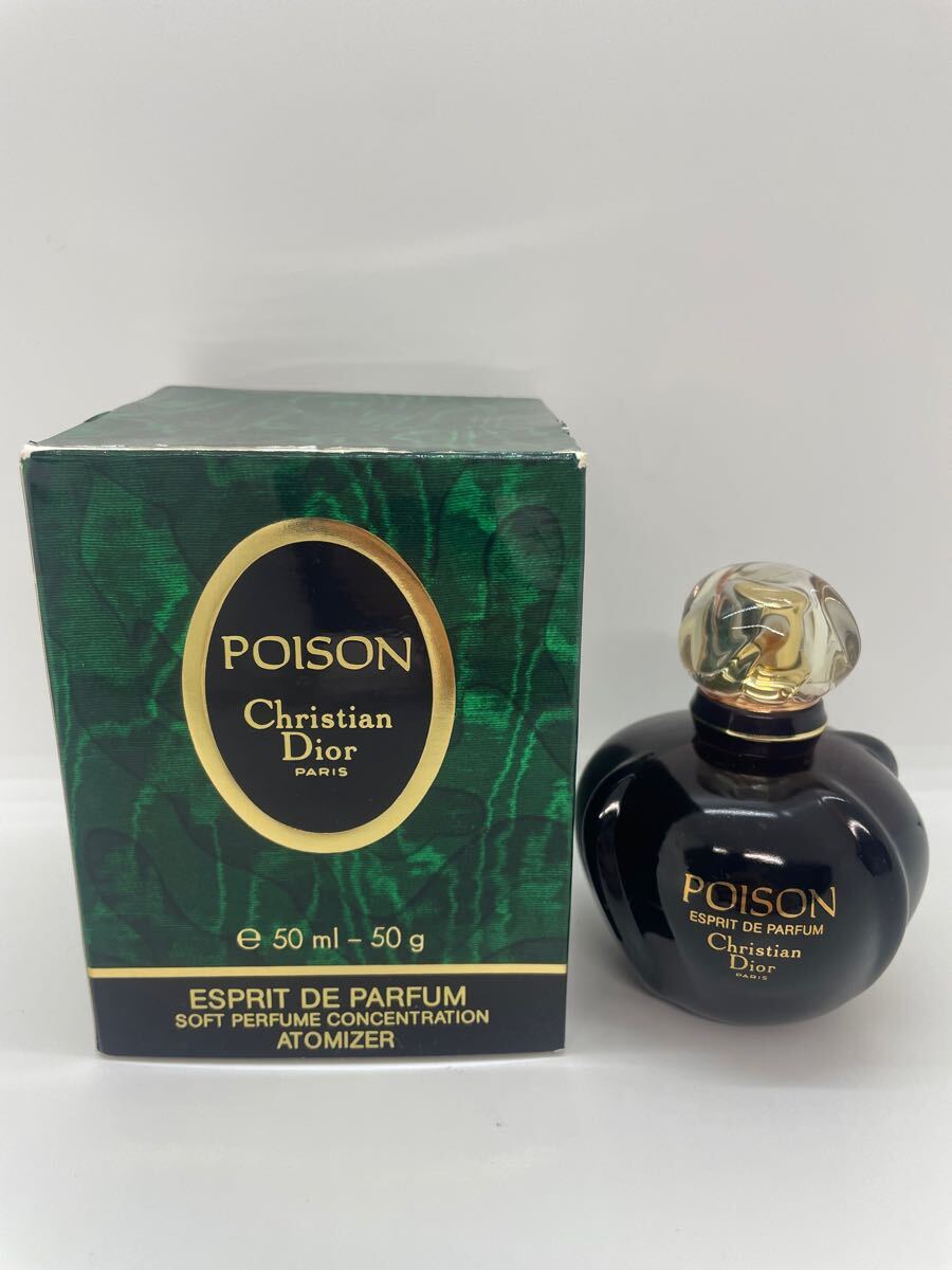 【目立った傷や汚れなし】Christian Dior POISON ESPRIT DE PARFUM クリスチャン ディオール ポイズン 50ml 箱付き 残量8割以上の落札情報詳細 ...