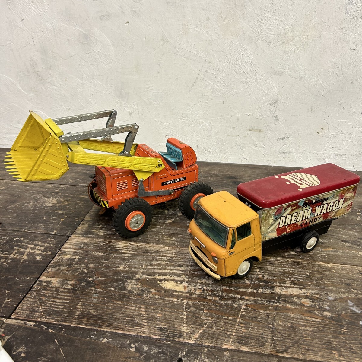 【やや傷や汚れあり】当時物 米澤 ヨネザワ ブリキ 玩具 トラクターショベル SK-51 トラック ビンテージ 昭和レトロの落札情報詳細 - Yahoo!オークション落札価格検索 オークフリー